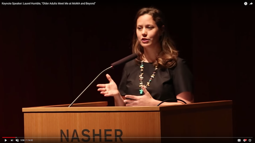 Keynote Speaker: Laurel Humble, Older Adults Meet Me at MoMA and Beyond